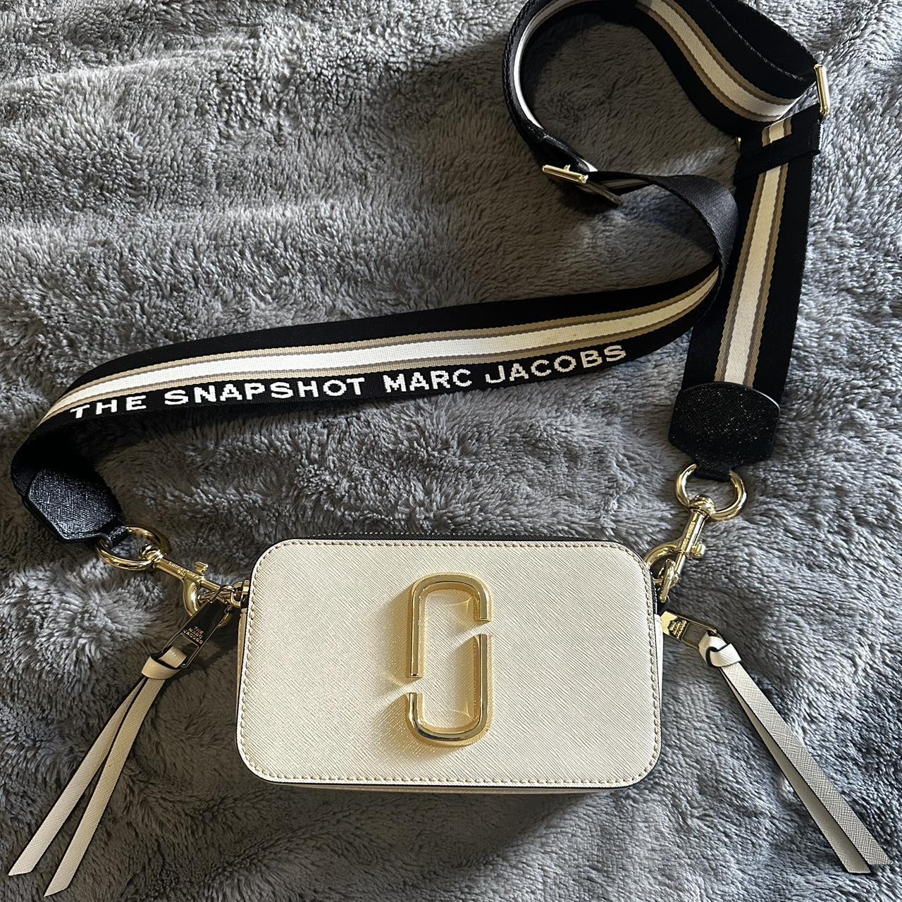 Marc Jacobs The Snapshot Leather Crossbody Bag... - Depop