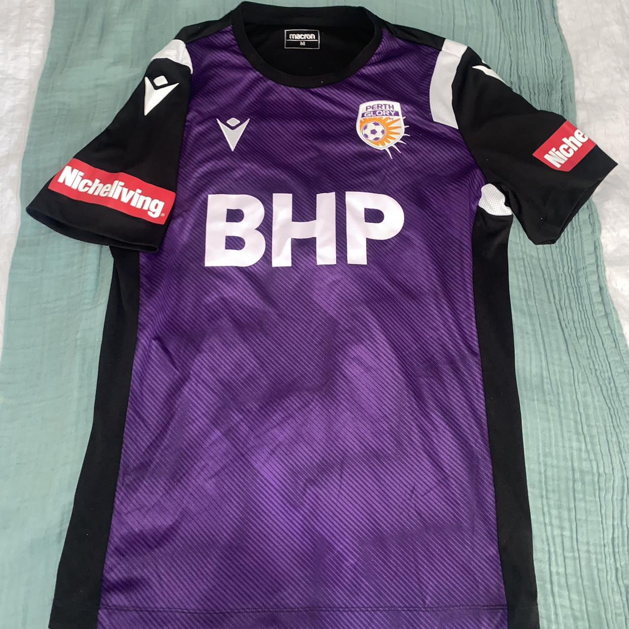 Perth Glory training jersey Ex players Fits TTS - Depop