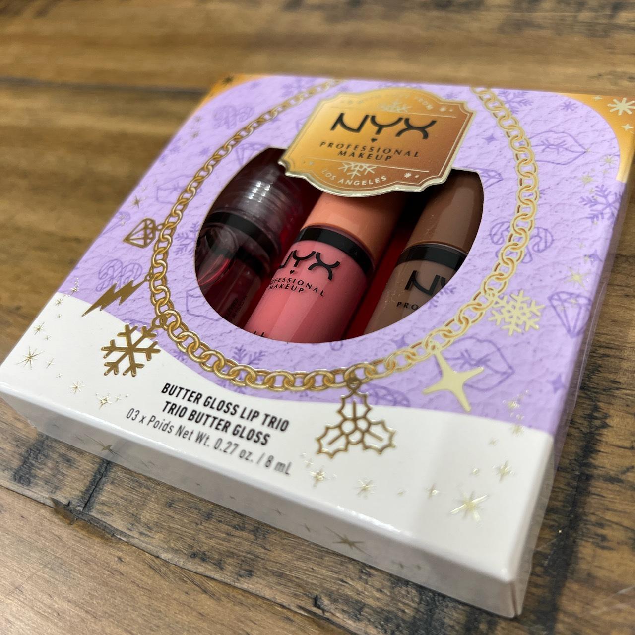 New in box - NYX Butter Gloss lip trio, 3 x 8ml lip... - Depop