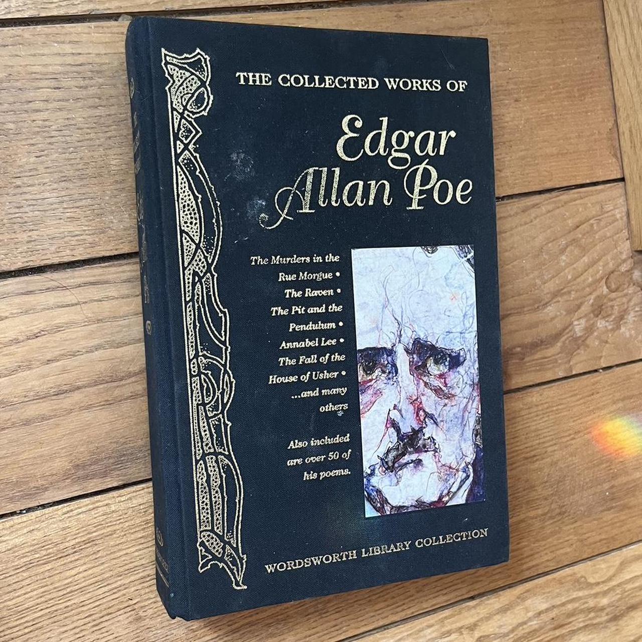 Edgar Allan Poe's collected works of poetry book -... - Depop