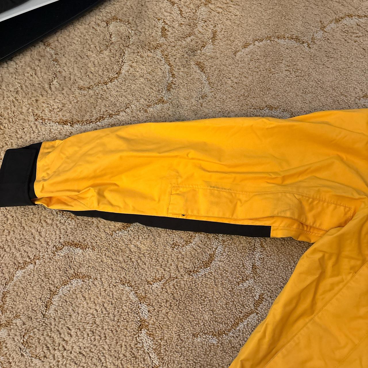 North Face Yellow Jacket Mountain Q Waterproof... - Depop
