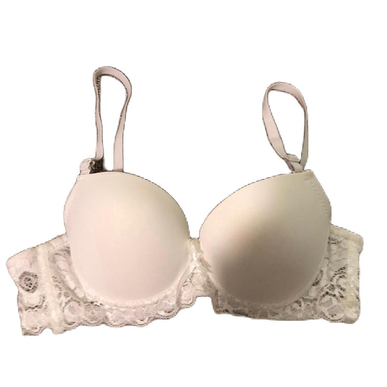 coquette cute dainty white lace bra top ★... - Depop