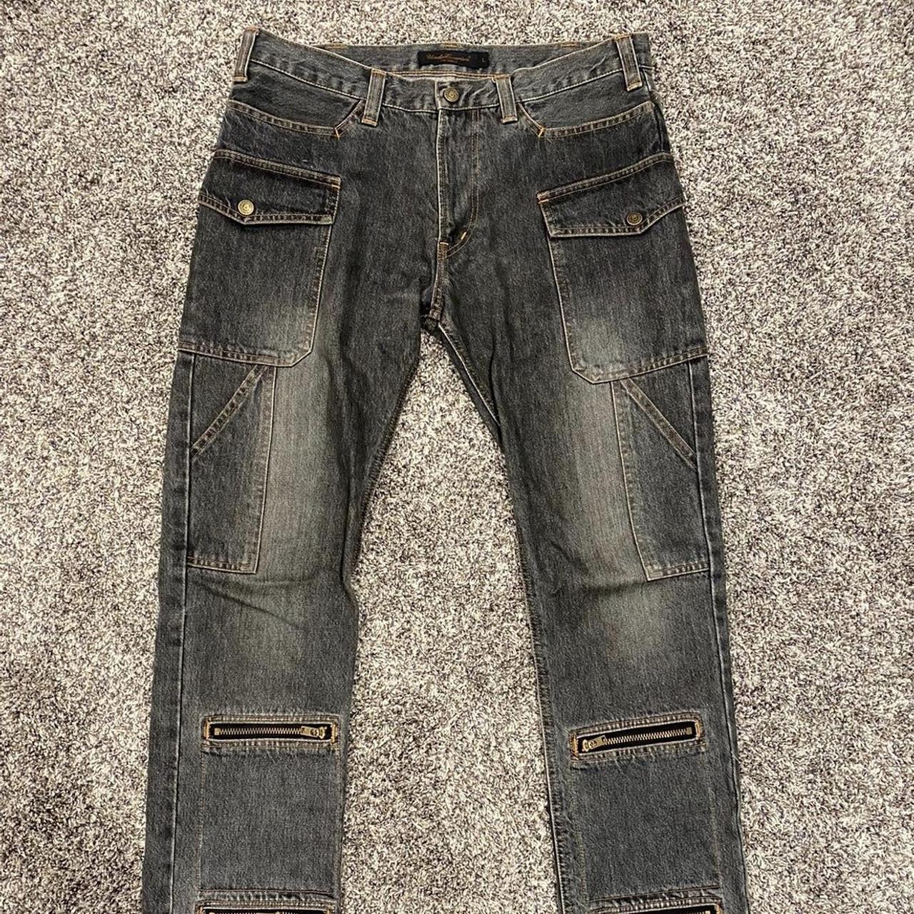 Undercover AW03 zipper denim Good condition... - Depop