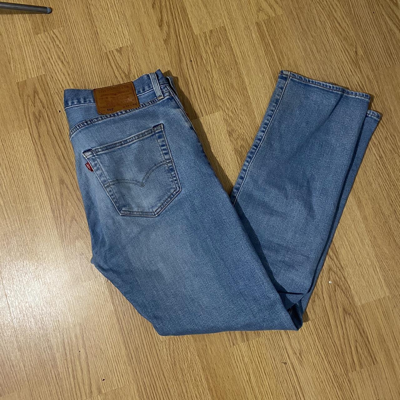 Levi's Men's Blue Jeans | Depop