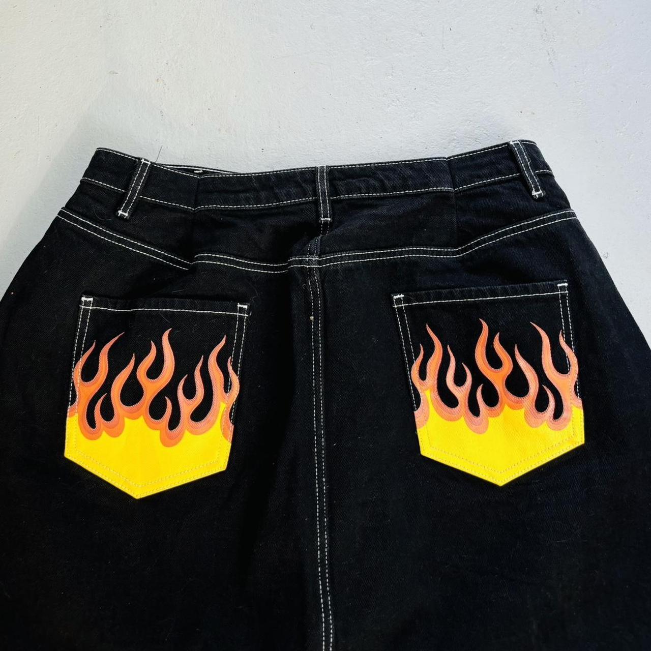 🔥Dangerfield🔥 burn baby burn denim skirt. V... - Depop