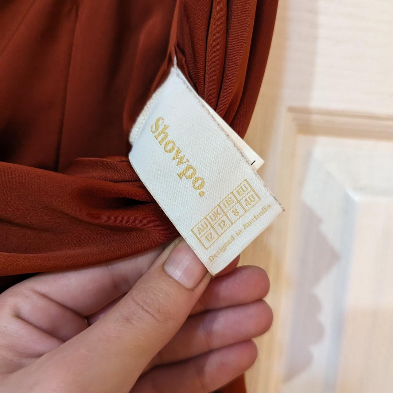 Showpo 'How will I know' midi dress size 12 Rust... - Depop