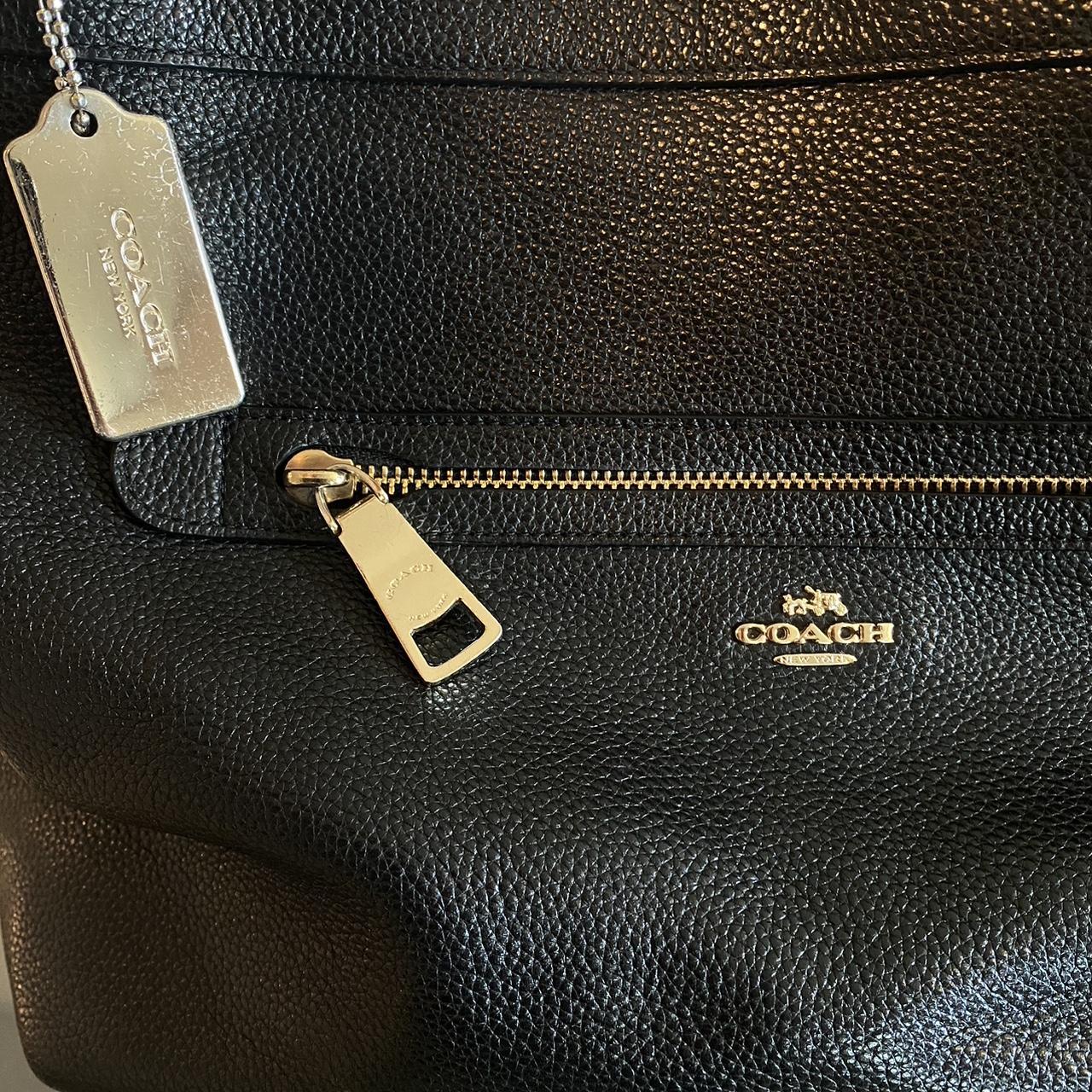 Stunning black coach bag. Has normal wear. Comes... - Depop