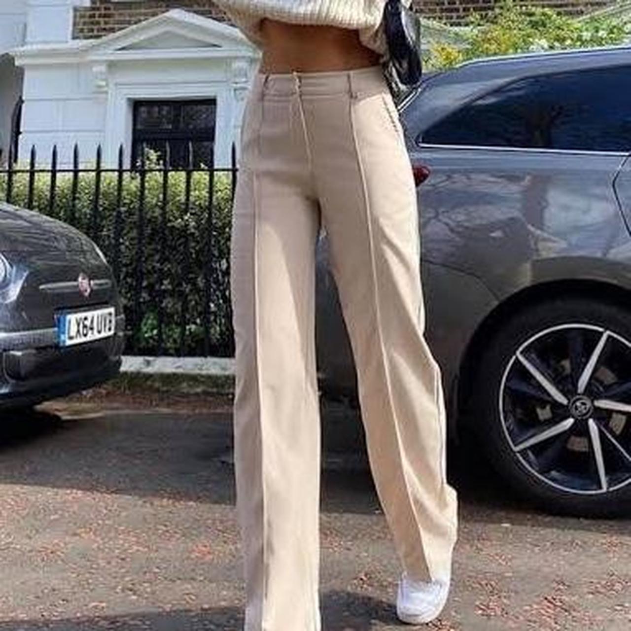 Vera wide leg venderbys pants size 6-8 - Depop