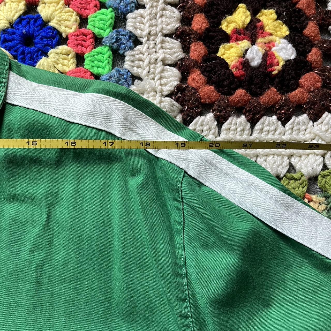 A 90s converse track Jacket in a really cool green... | Depop