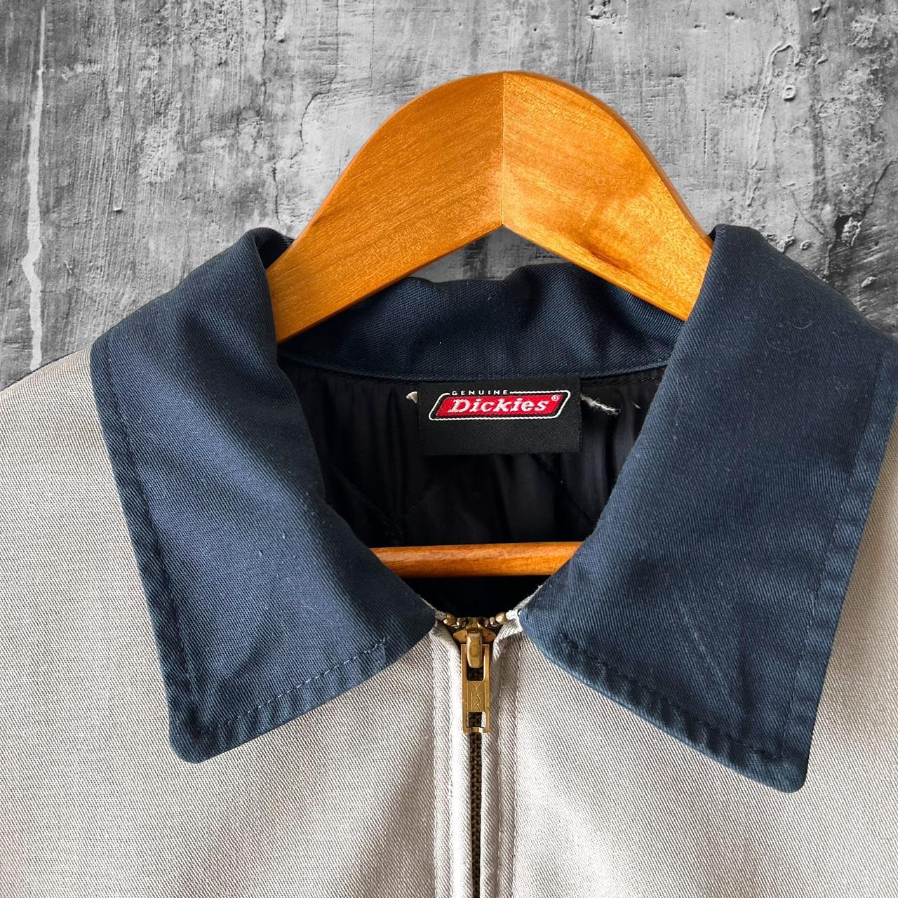 Mens size xl Vintage dickies Two tone Zip up... - Depop