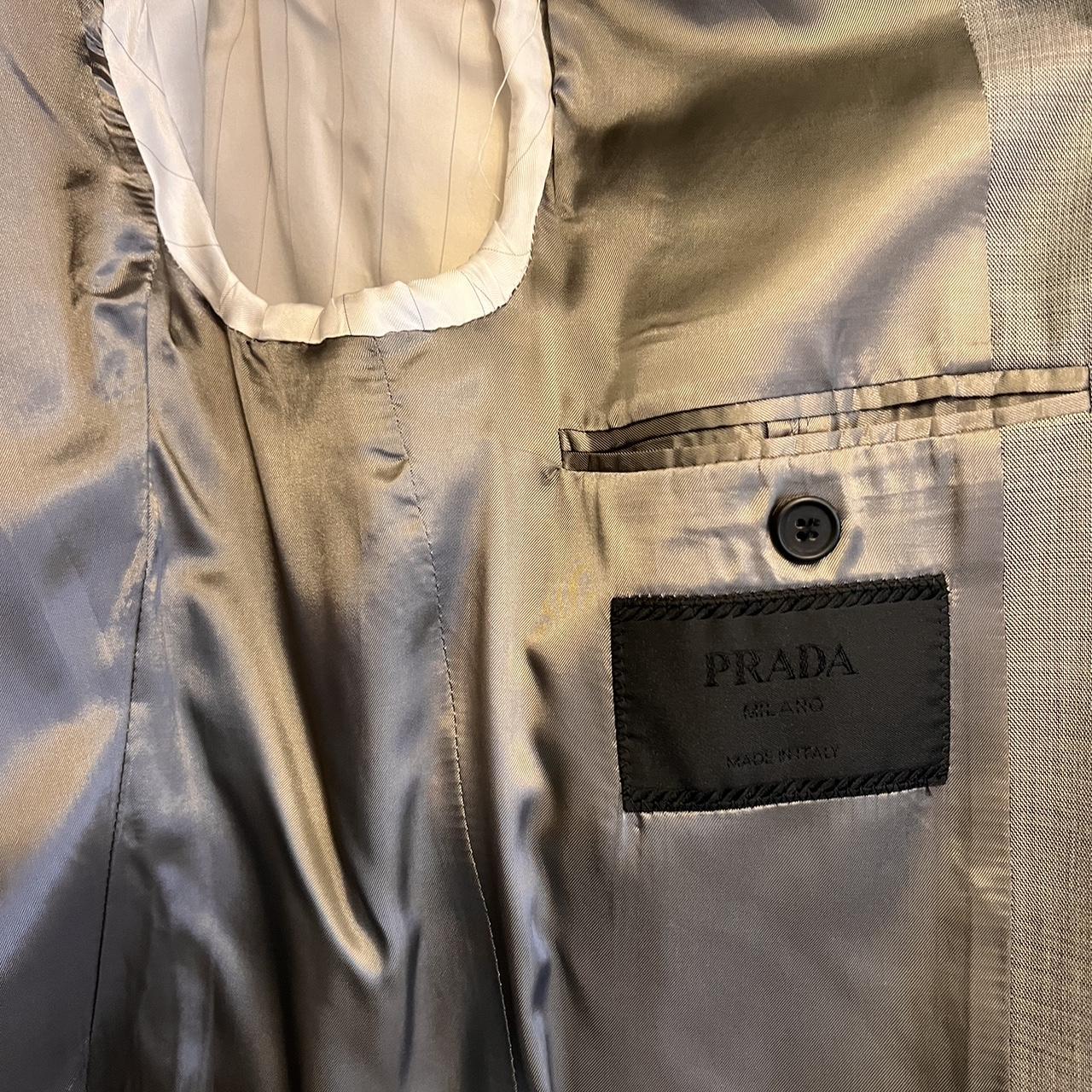 Prada suit jacket 50 IT Immaculate condition,... - Depop