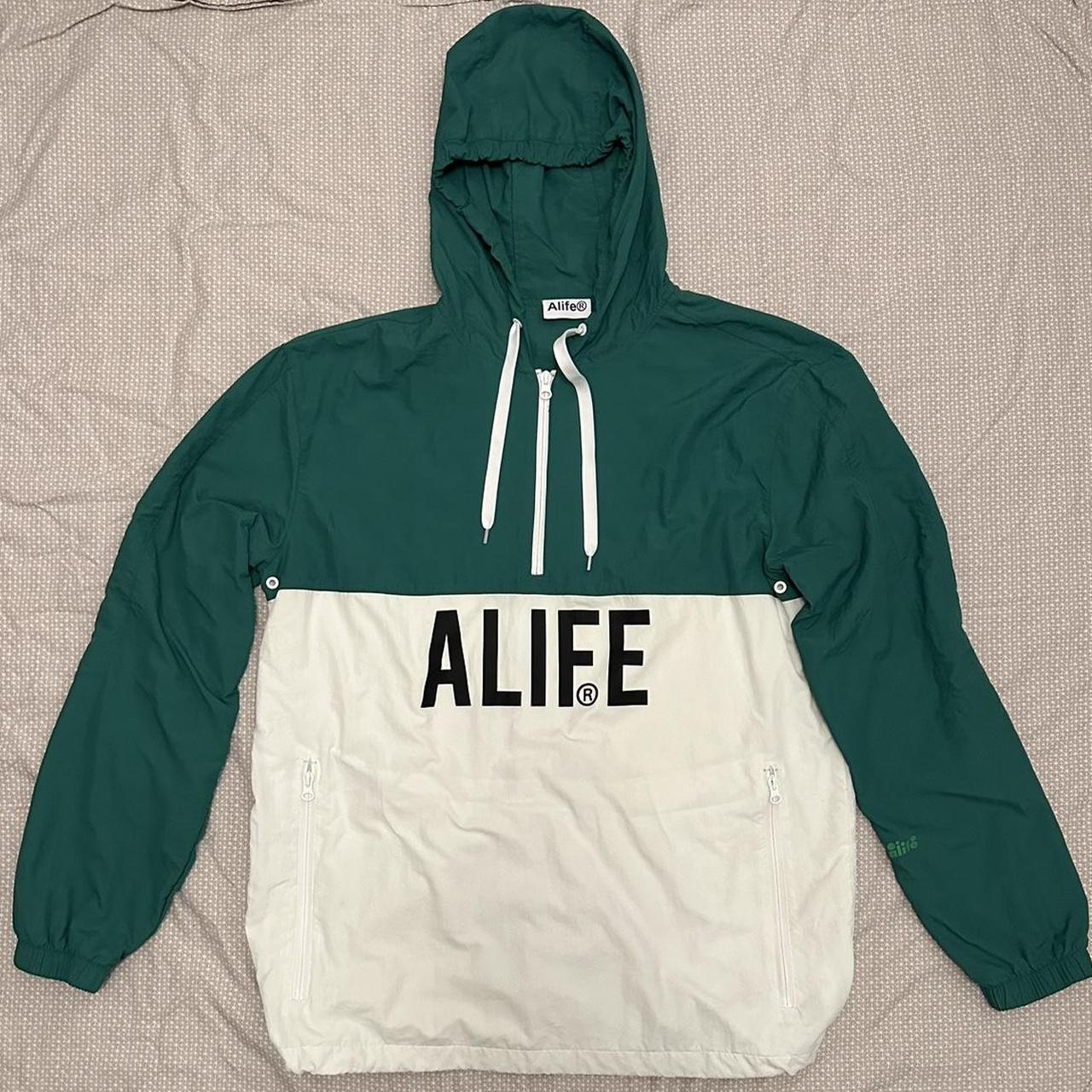 Alife windbreaker in size Large. Only worn once, but... - Depop