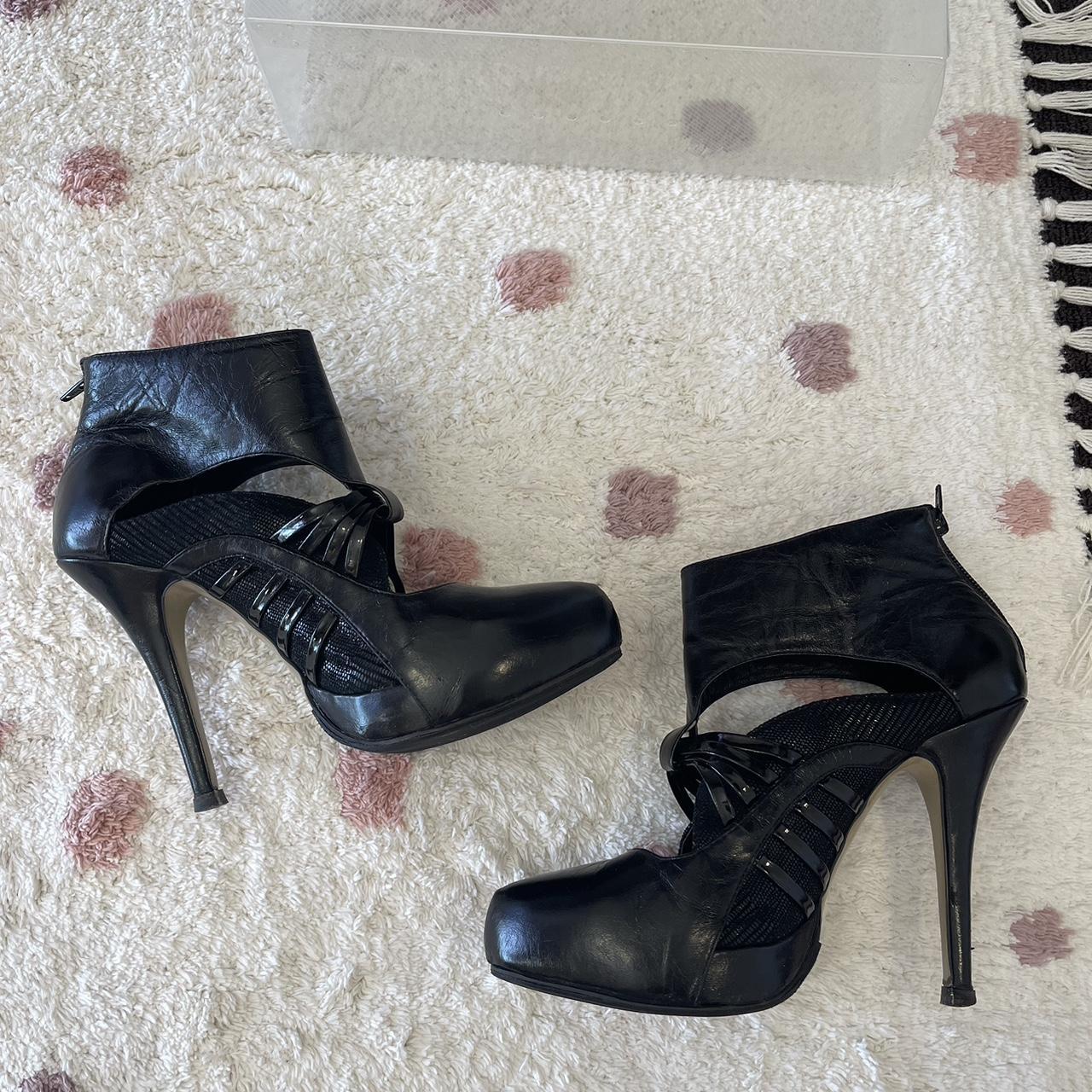 Mollini Black Platform Stiletto. Size 39. - Depop