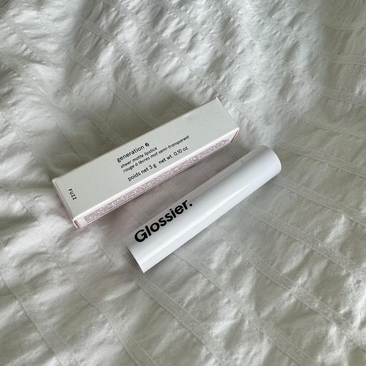 brand new glossier generation G lipstick in fuzz - Depop
