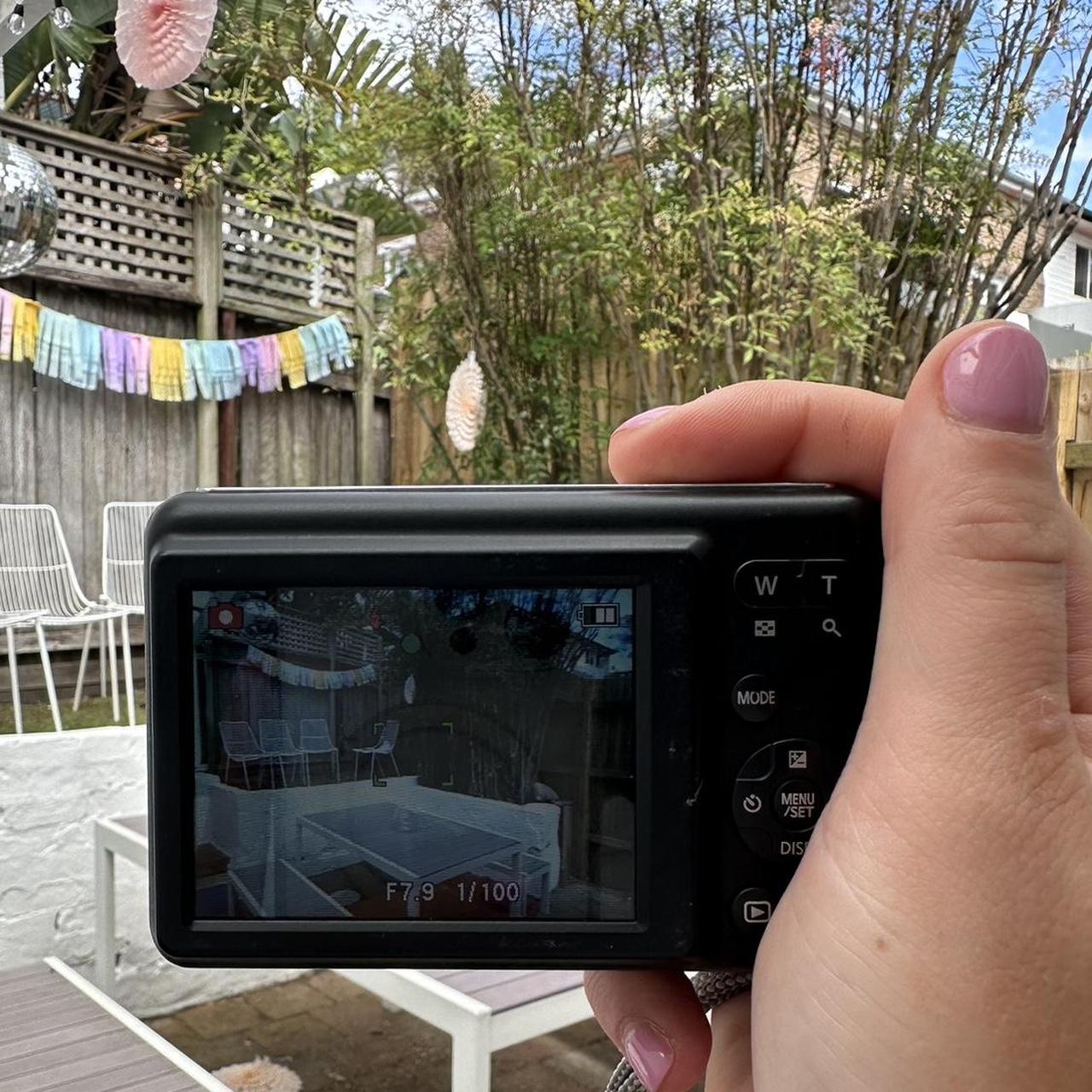 PANASONIC LUMIX BLACK DMC-LS5 POINT AND SHOOT CAMERA... - Depop