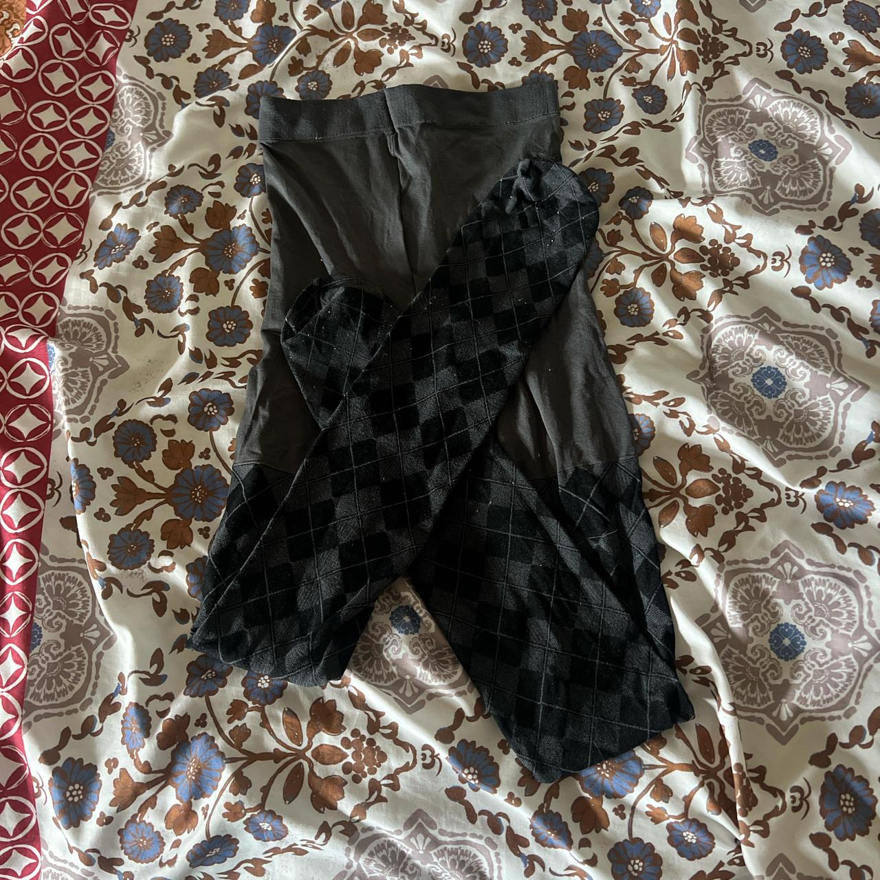 super cute diamond patterned tights! US SIZE XS/S - Depop