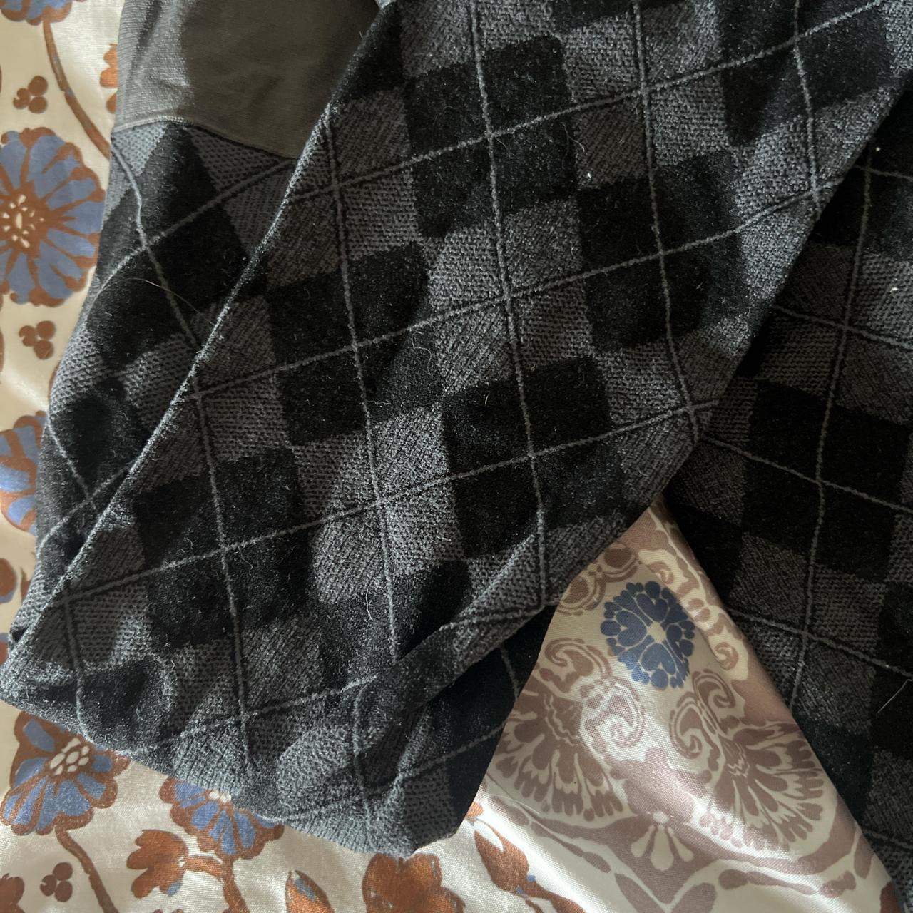 super cute diamond patterned tights! US SIZE XS/S - Depop