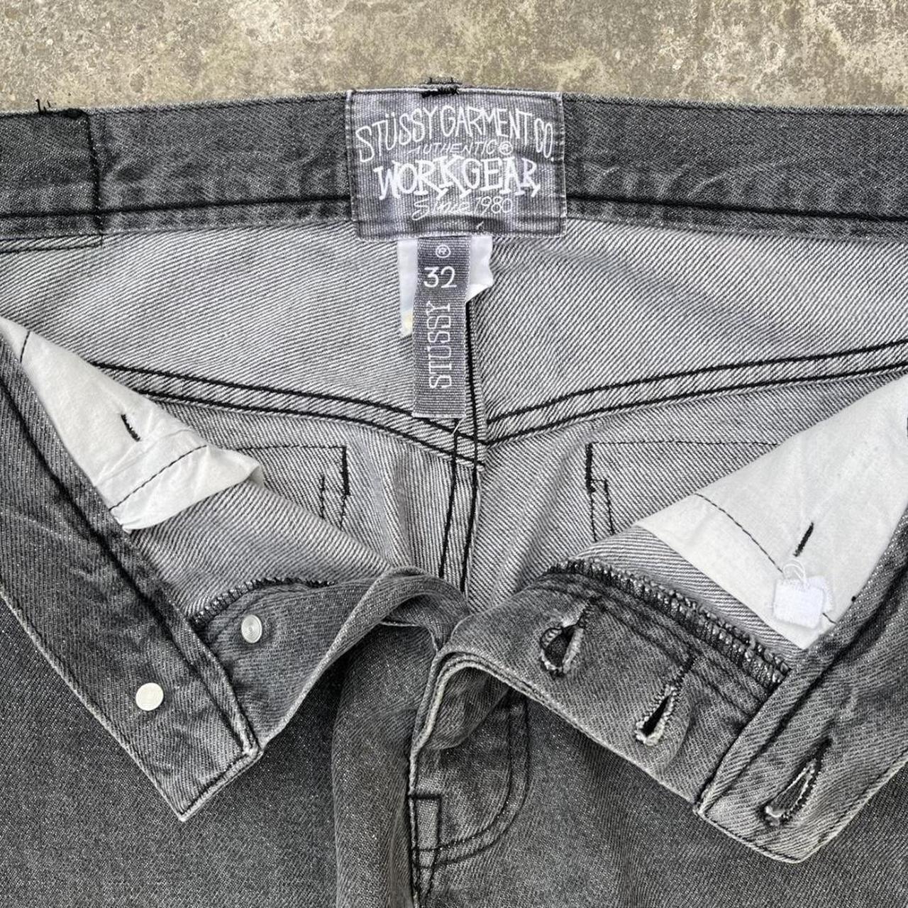 90s Stussy Painter Jeans Awesome aging on these,... - Depop
