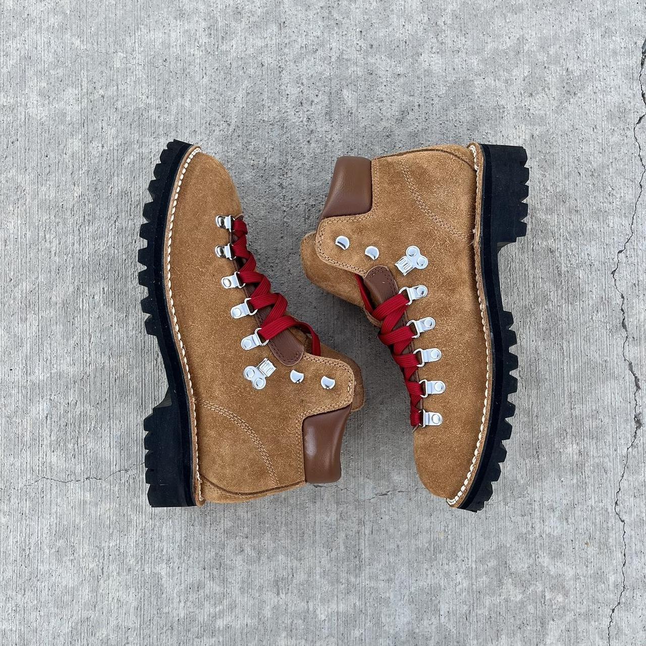 J Crew cascade hiking boots in the rough-out suede... - Depop