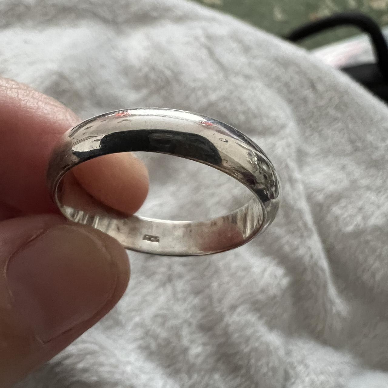 Sterling Silver Band Ring 925 Gorgeous ring 925... - Depop