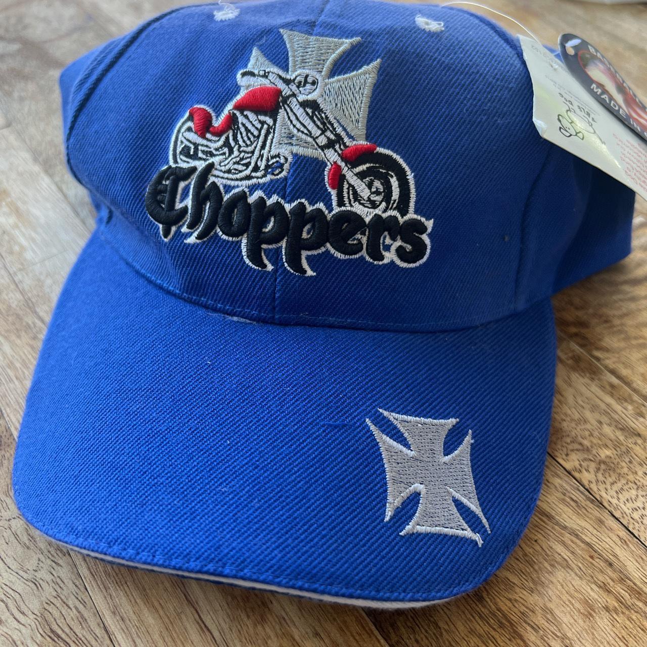 Men's Embroidered Choppers Hat NWT O/S INSTANT... - Depop