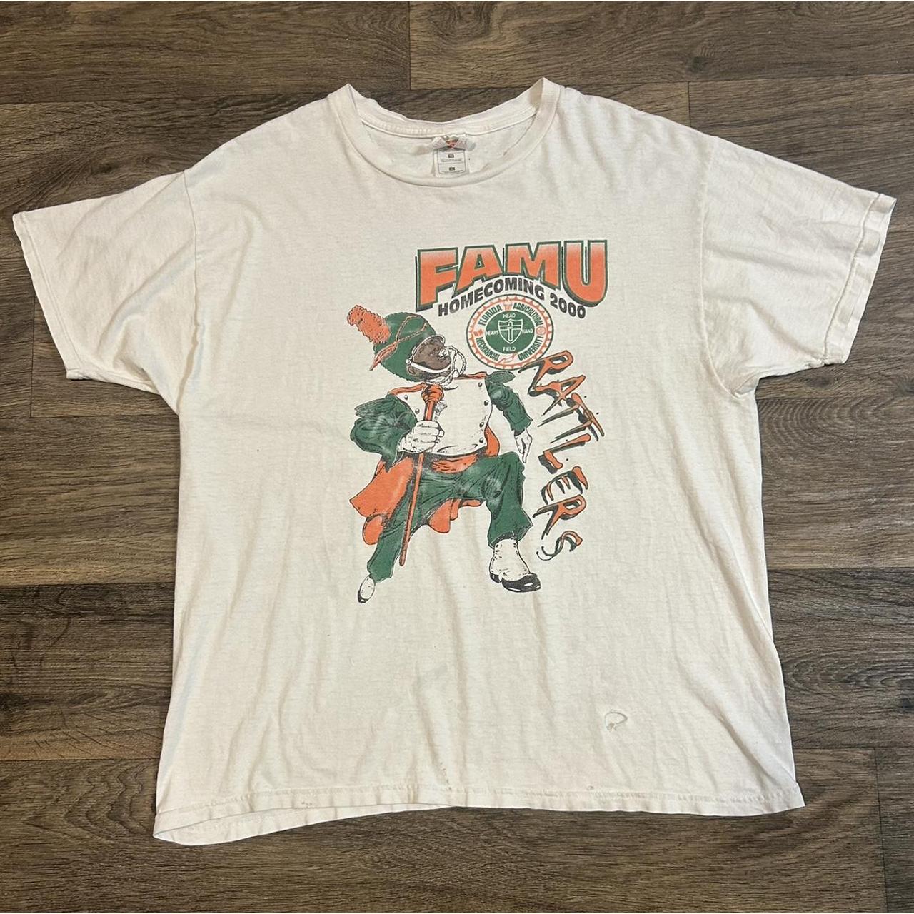 Vintage FAMU Homecoming Tee In old, worn condition.... - Depop