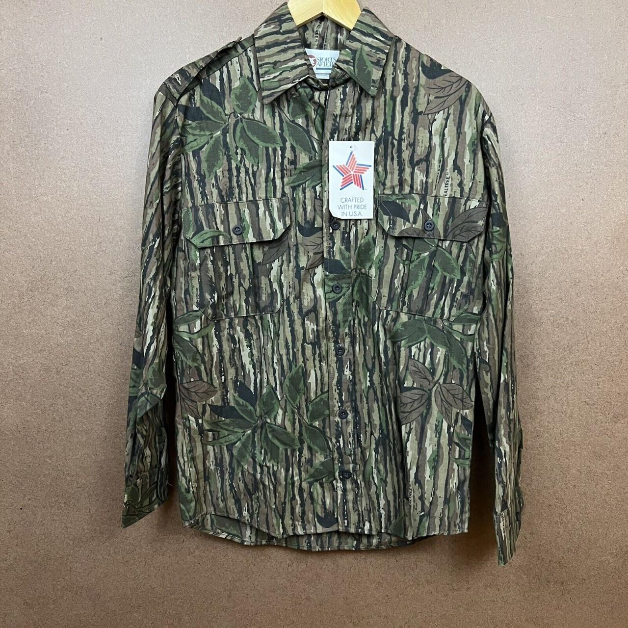VTG 80s Deadstock NWT Sports Afield Realtree OG Camo... - Depop