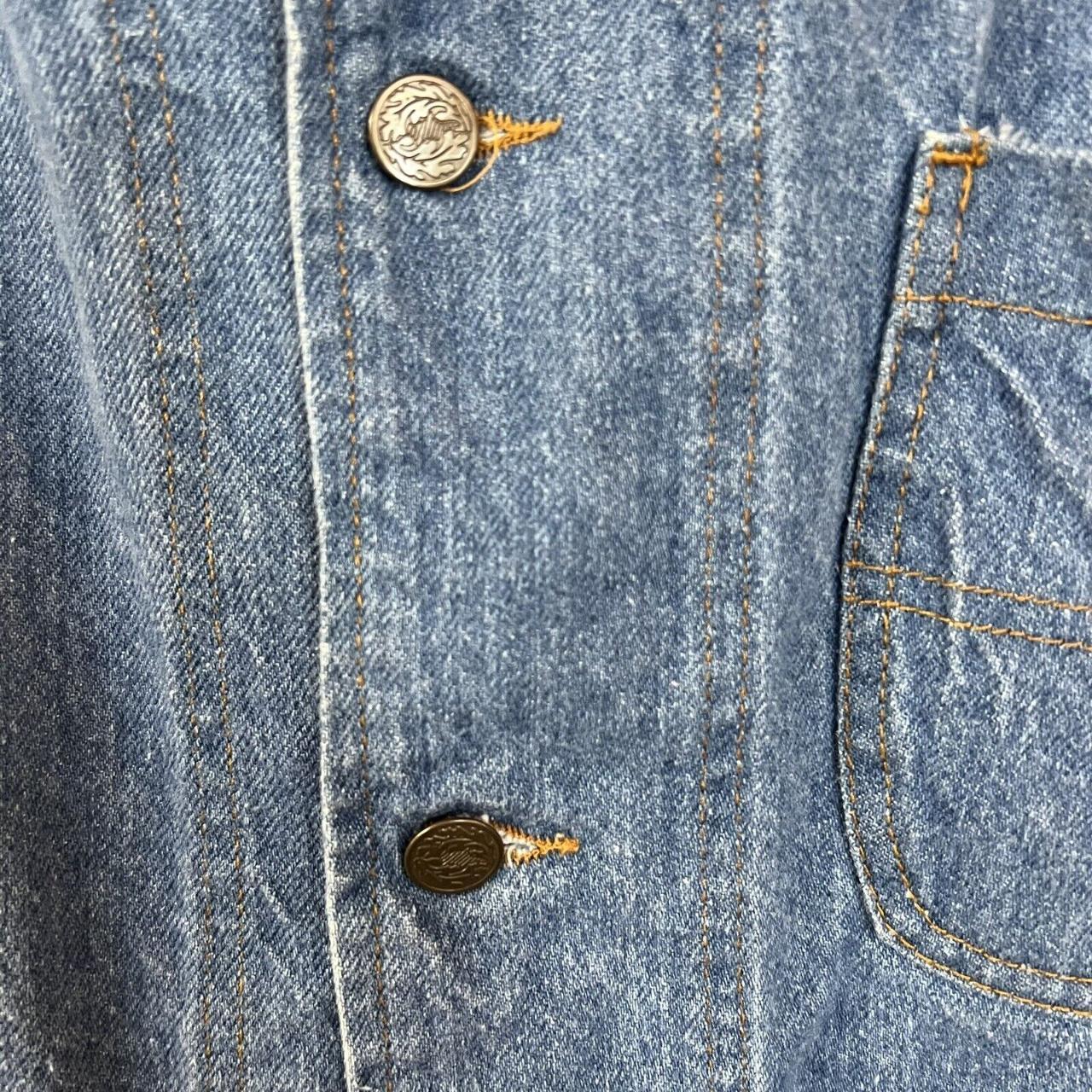 VTG 90s Abercrombie & Fitch Denim Chore Barn Coat... - Depop