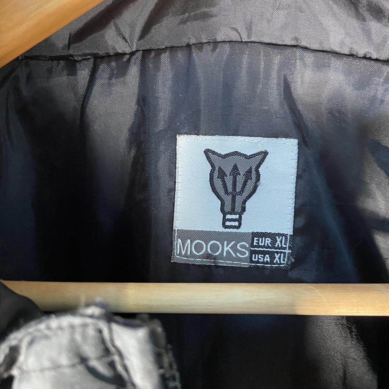 Vintage Mooks Jacket Black Mooks bubble puffer... - Depop