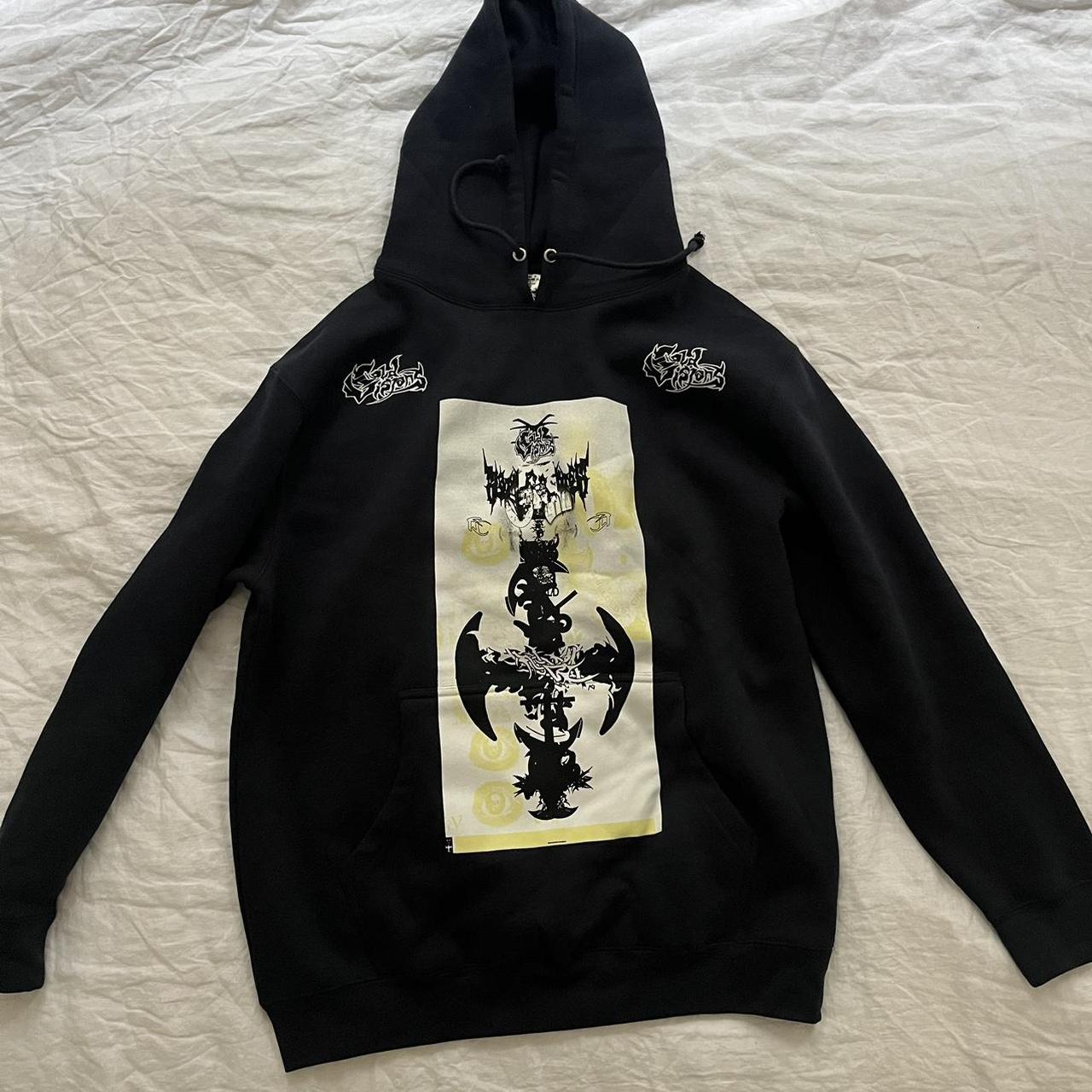 Bladee cold visions tour hoodie. Sold out online &... - Depop