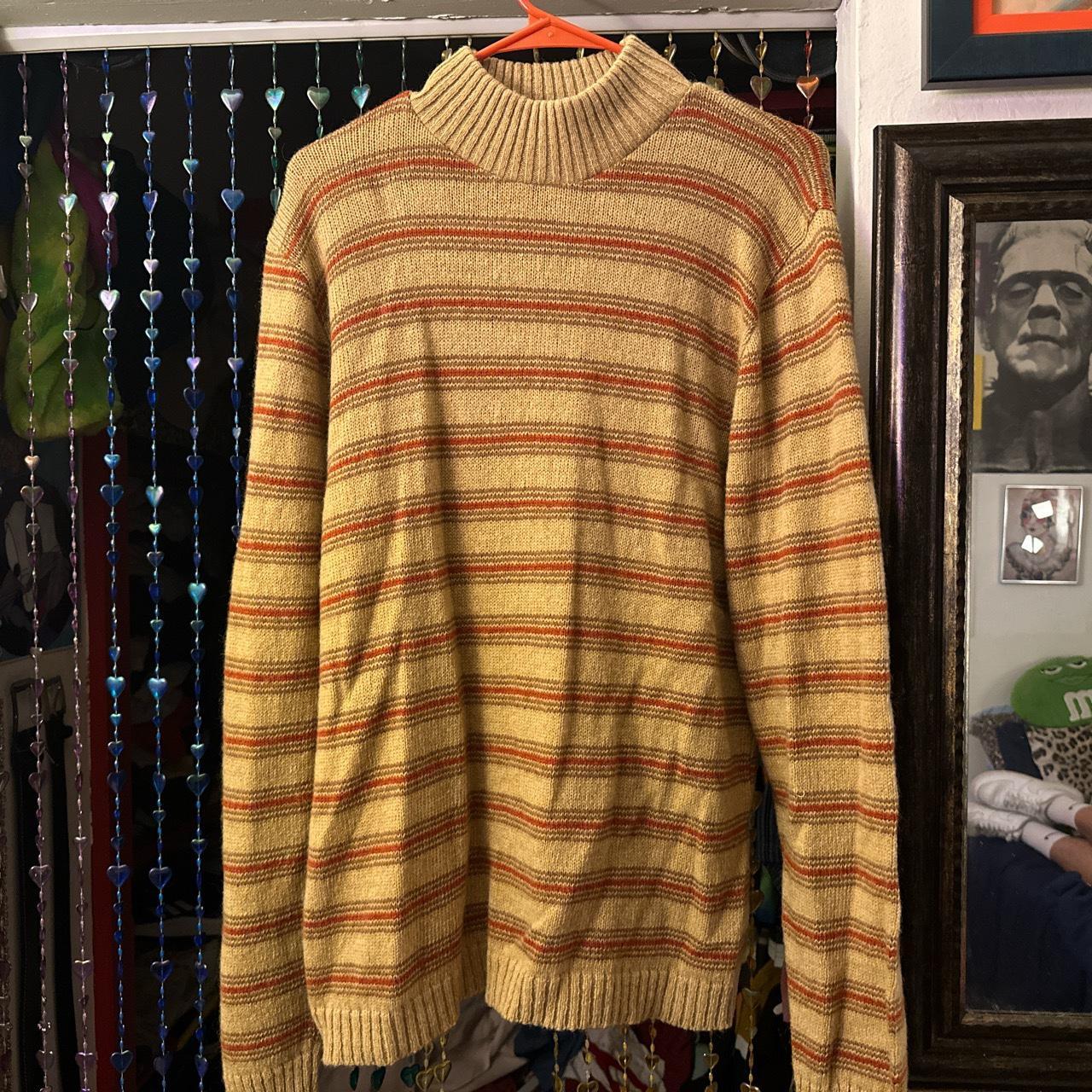 large 70s Brookshire turtleneck sweater colors:... - Depop