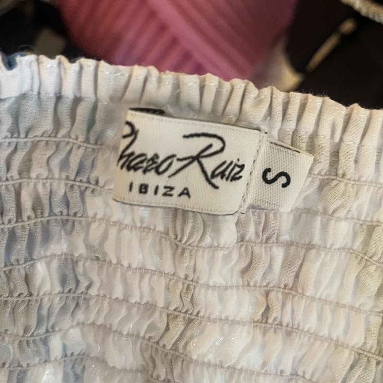 Charlie Ruiz Ibiza Floral corset top size small fits... - Depop