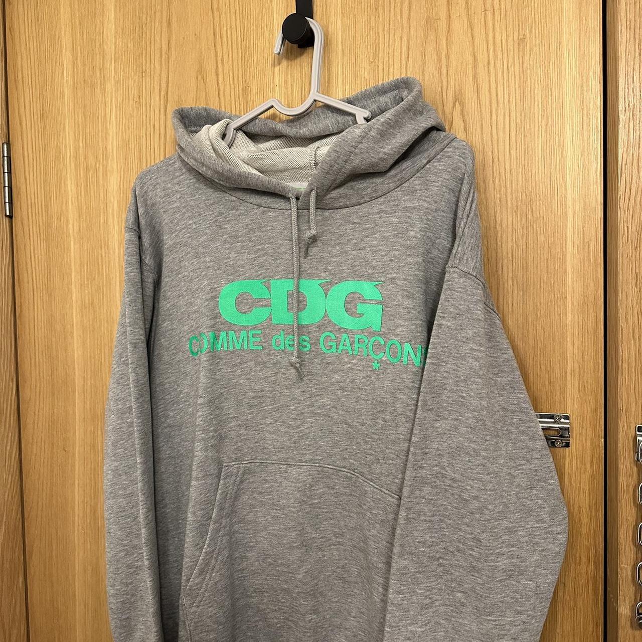 Comme Des Garcons CDG grey hoodie Brand new with... - Depop