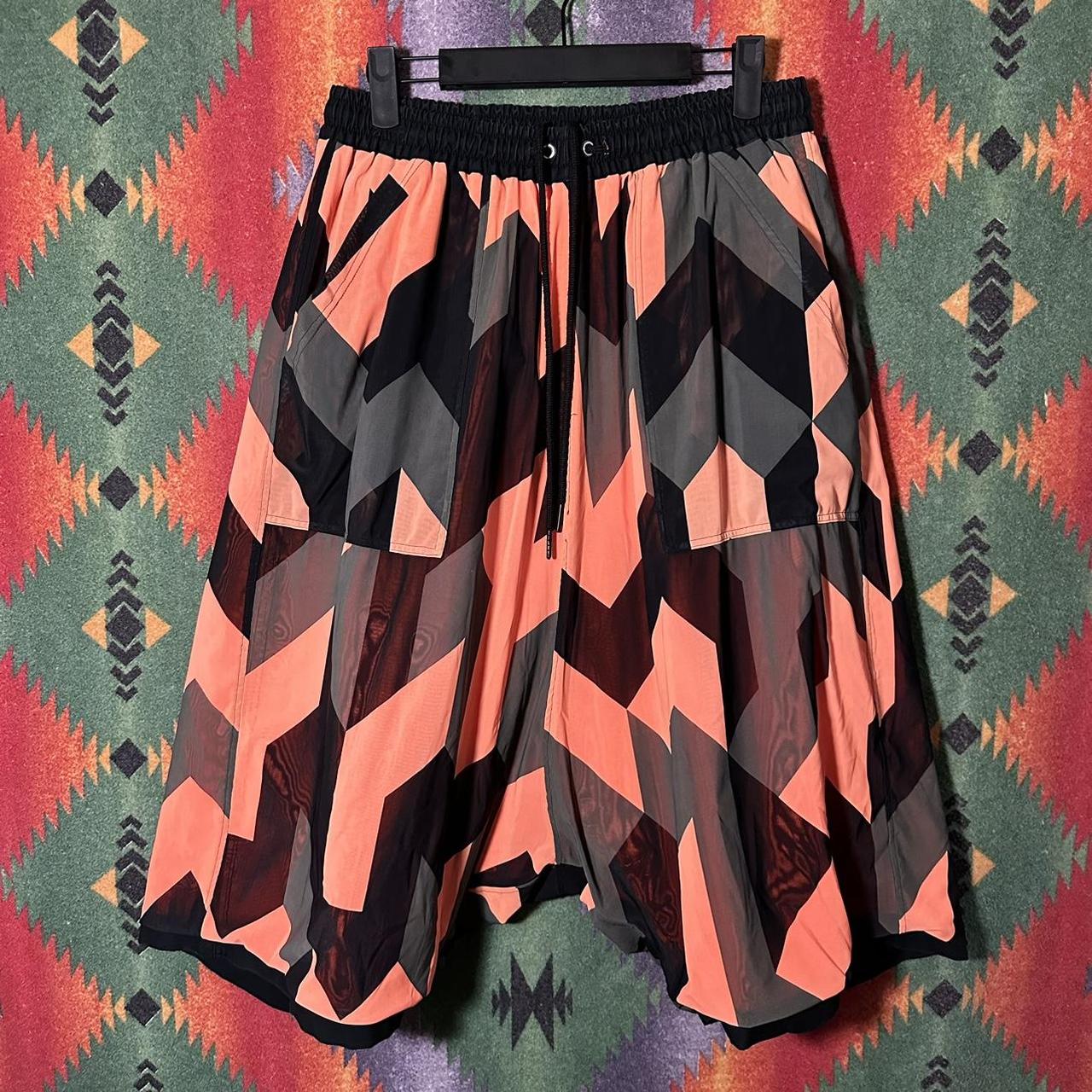 Y-3 Yohji Yamamoto Adidas Drop Crotch Shorts... - Depop