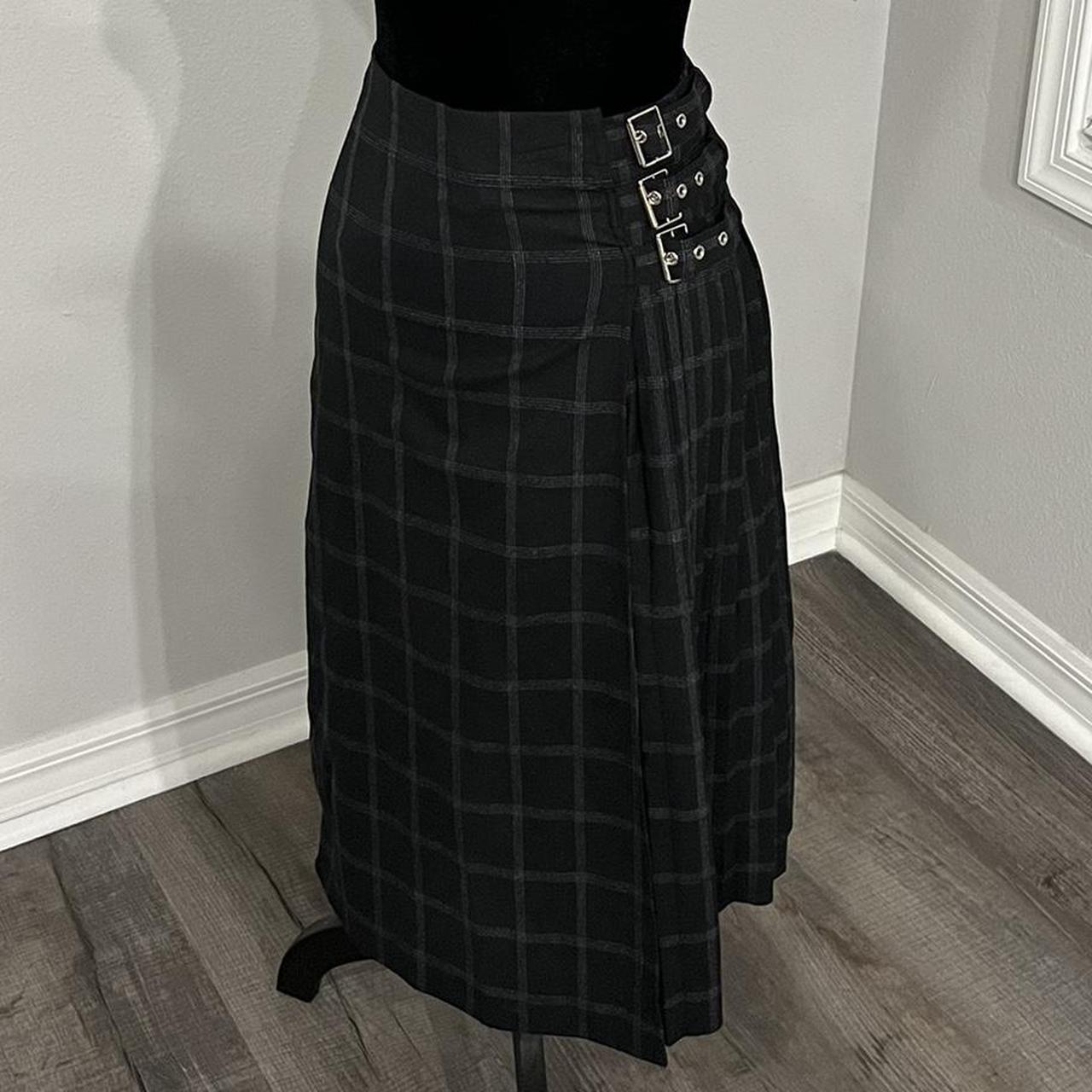 This is giving Wednesday Addams school girl vibes.... - Depop