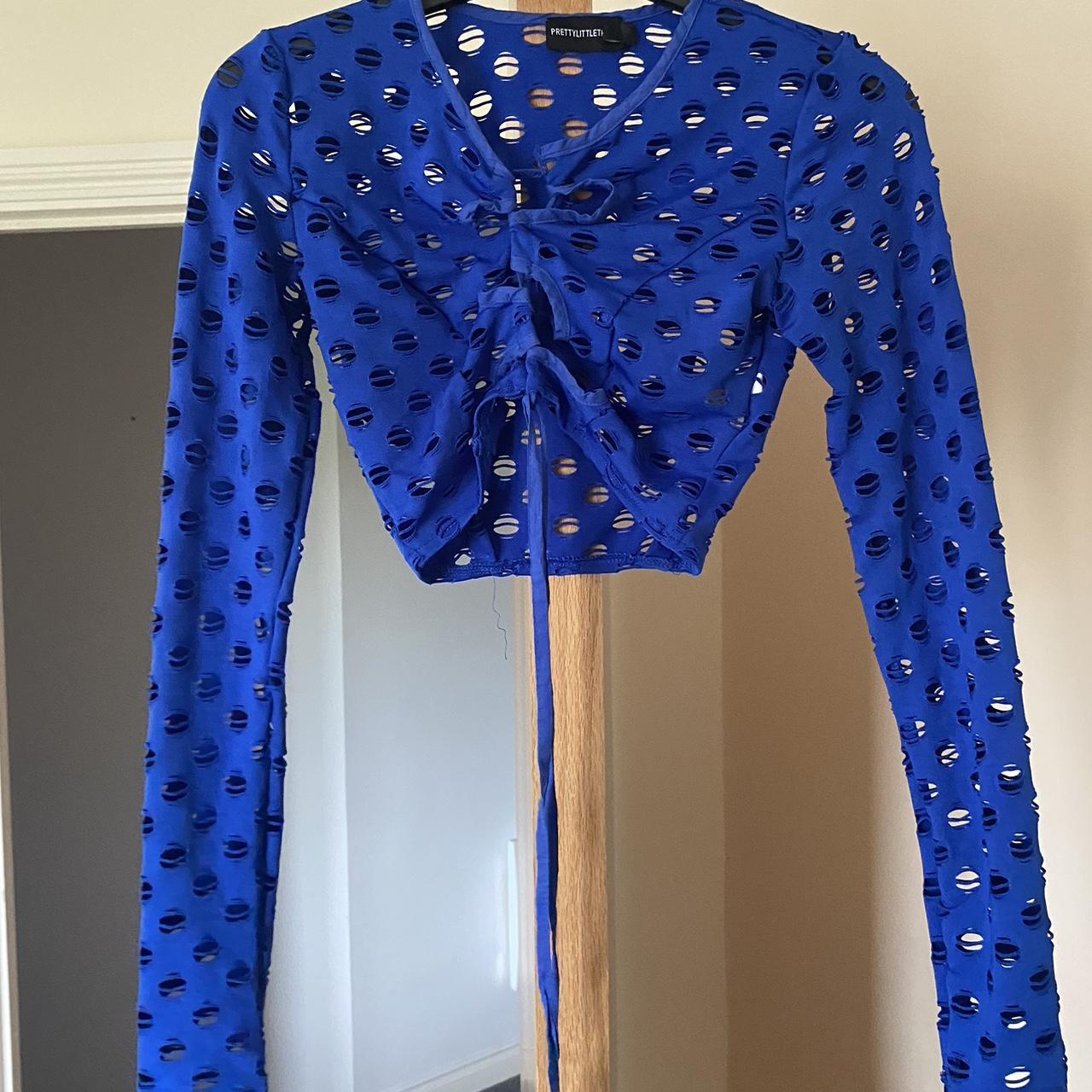 Plt cut out rave top - never worn! #festival #rave... - Depop