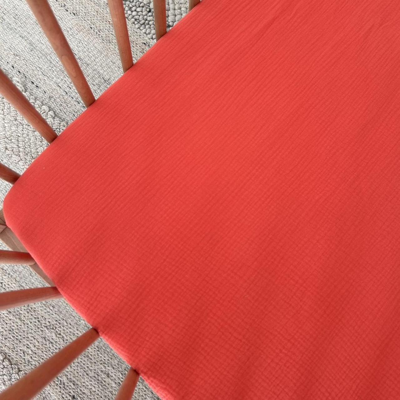 WORN CURATIONS Organic Muslin Baby Cot Sheet //... - Depop