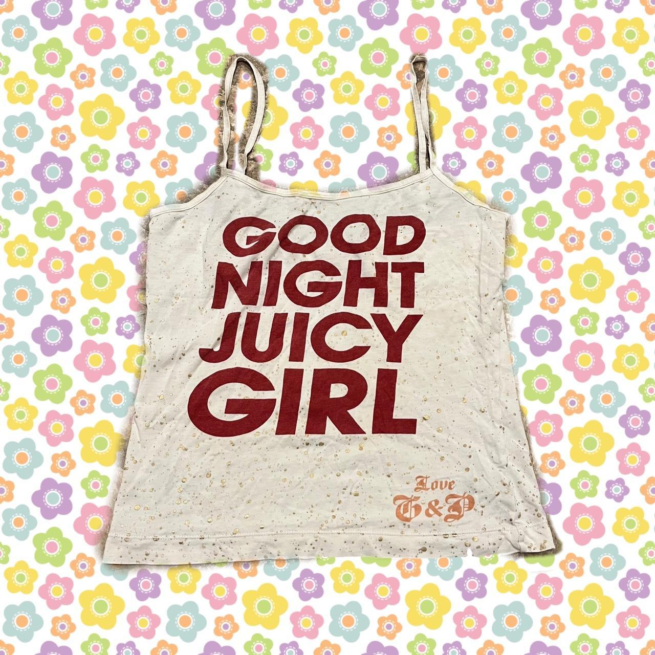 Cute good night juicy girl juicy Couture sleep wear... - Depop