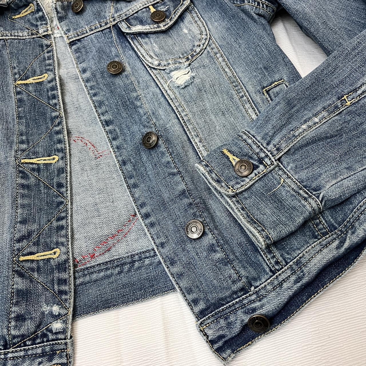 cutest custom made snoopy denim jacket adorable... | Depop