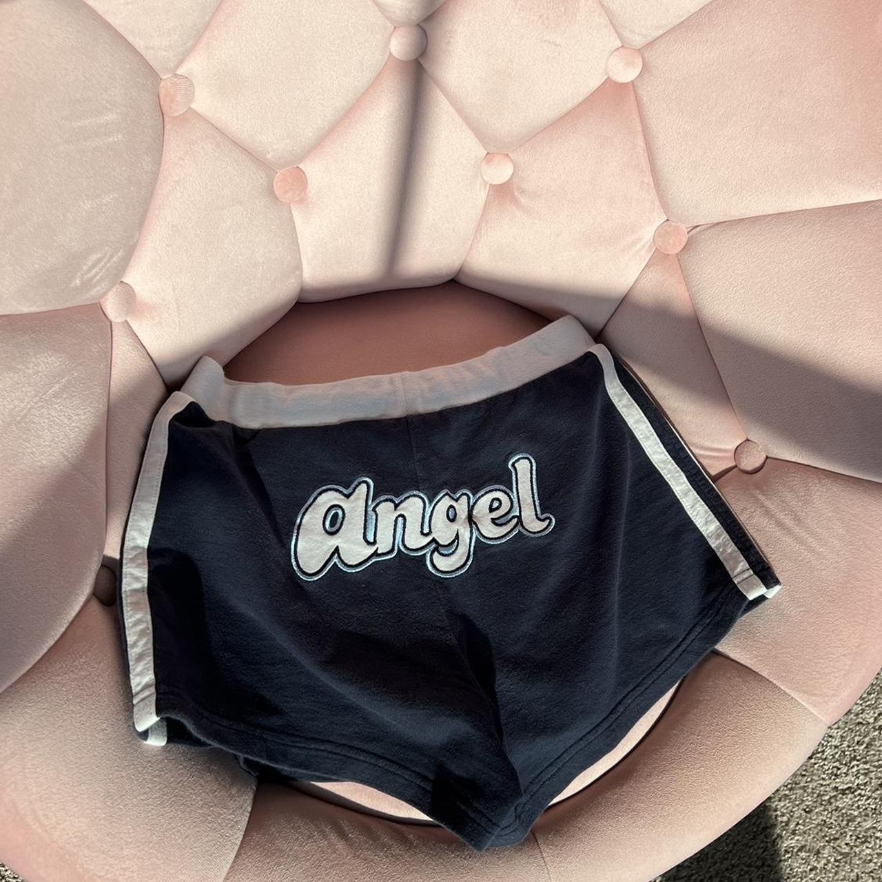 Extremely rare 🤍Limited Too🤍 “angel” short shorts.... - Depop