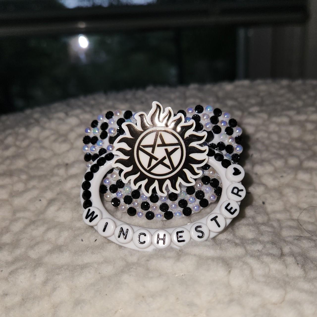 Handmade Supernatural deco adult pacifier with jelly... - Depop