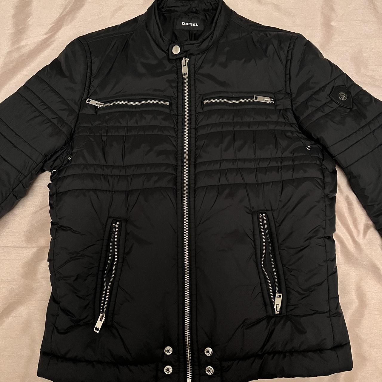 Diesel Cosmic Noize stylish black padded... - Depop