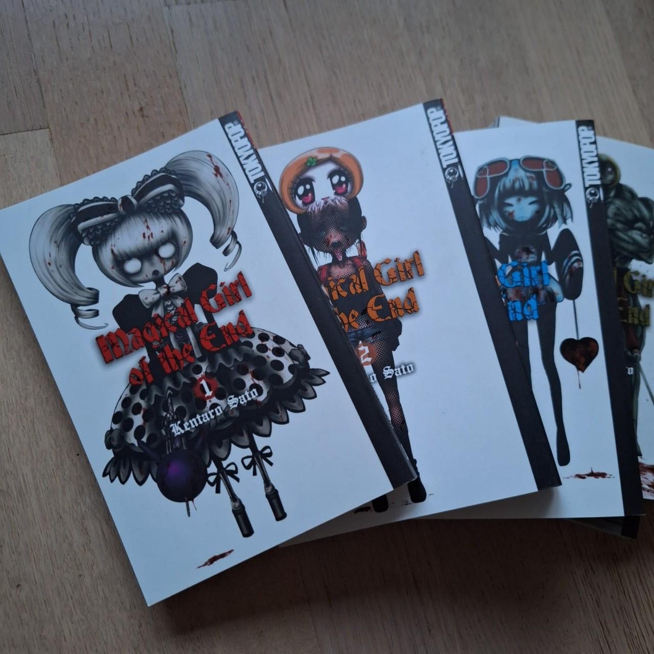 Edgy manga series called "Magical girl of the end",... - Depop