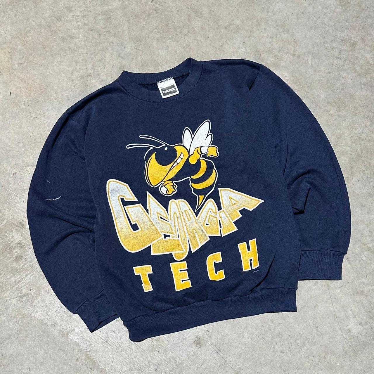 Vintage Georgia Tech Sweater Size Small in Men... | Depop