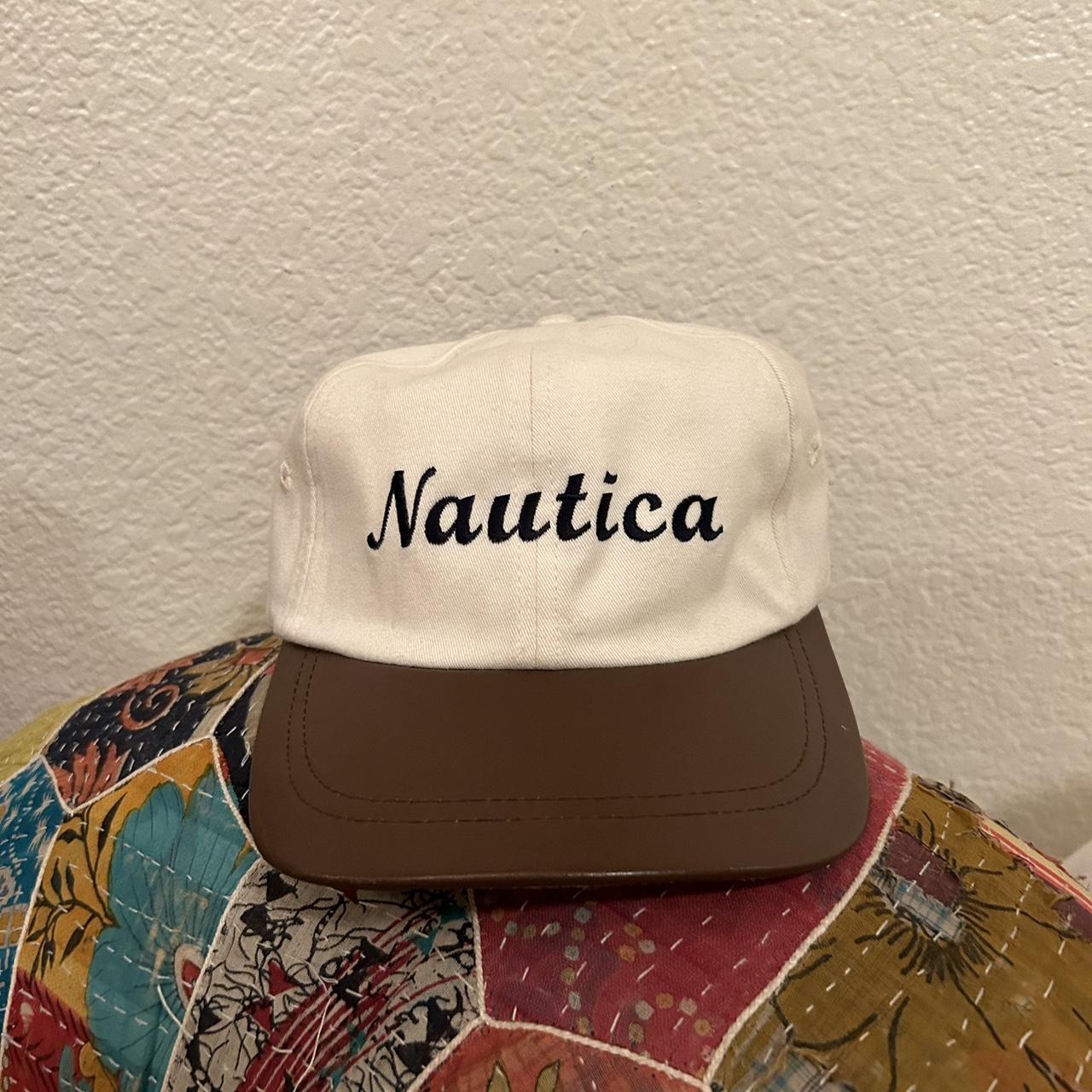 Nautica hat Adjustable strap in back. - Depop