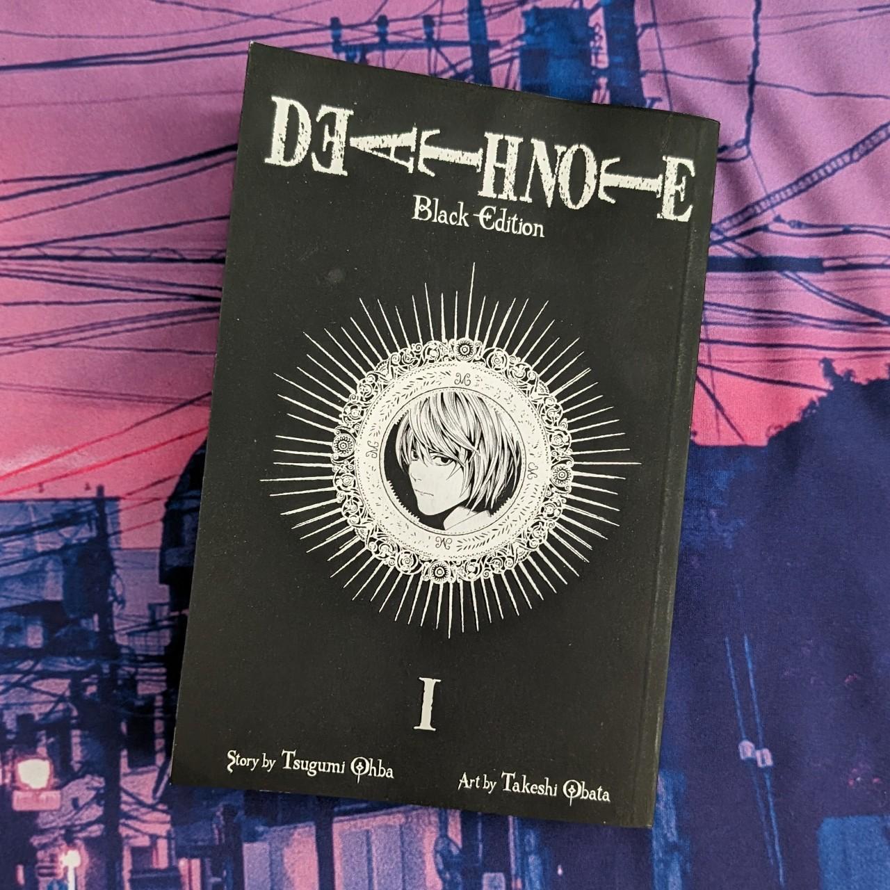 Volume 1 of the Death Note (black pages addition) - Depop