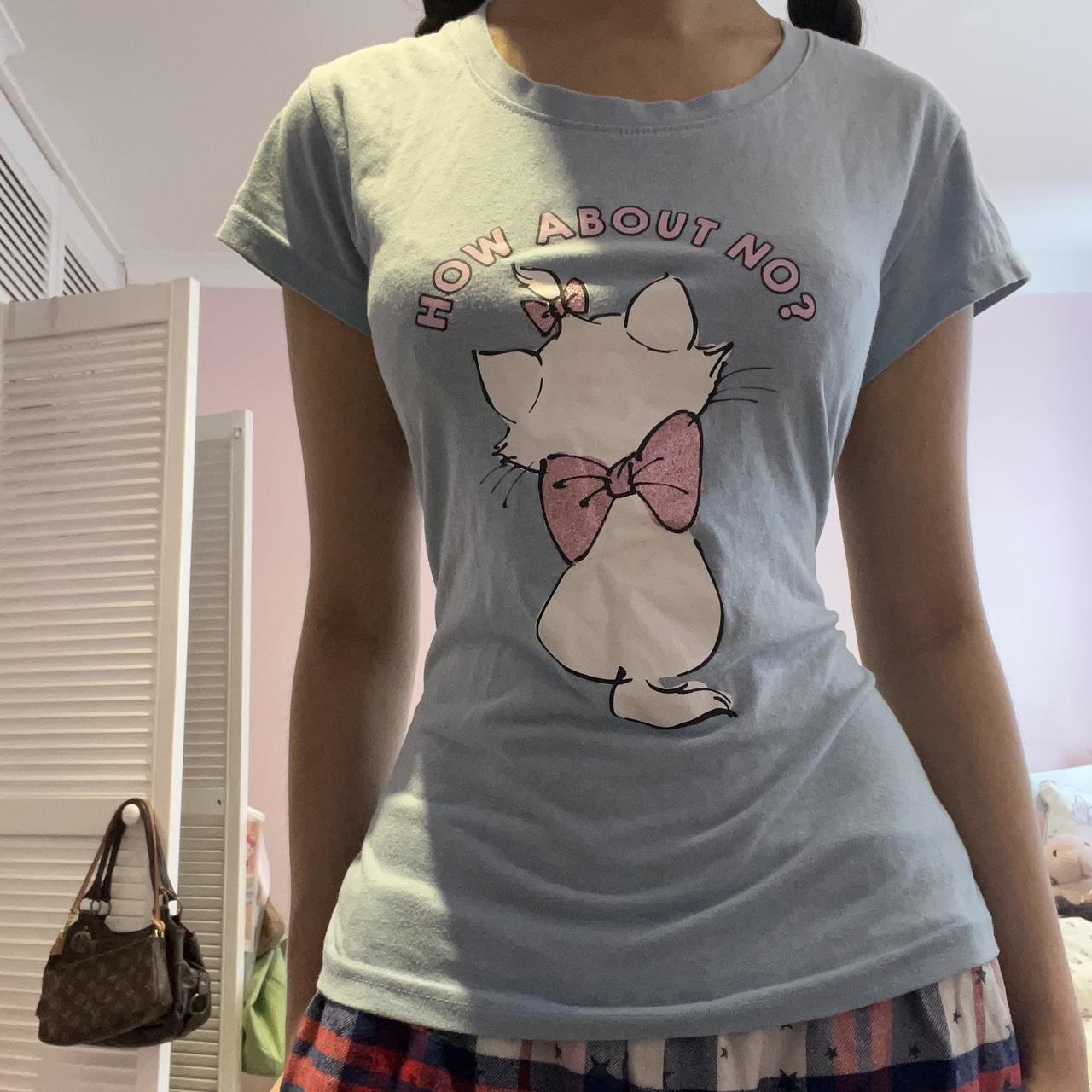 ୨୧ super cute marie cat kitten disney baby blue &... - Depop