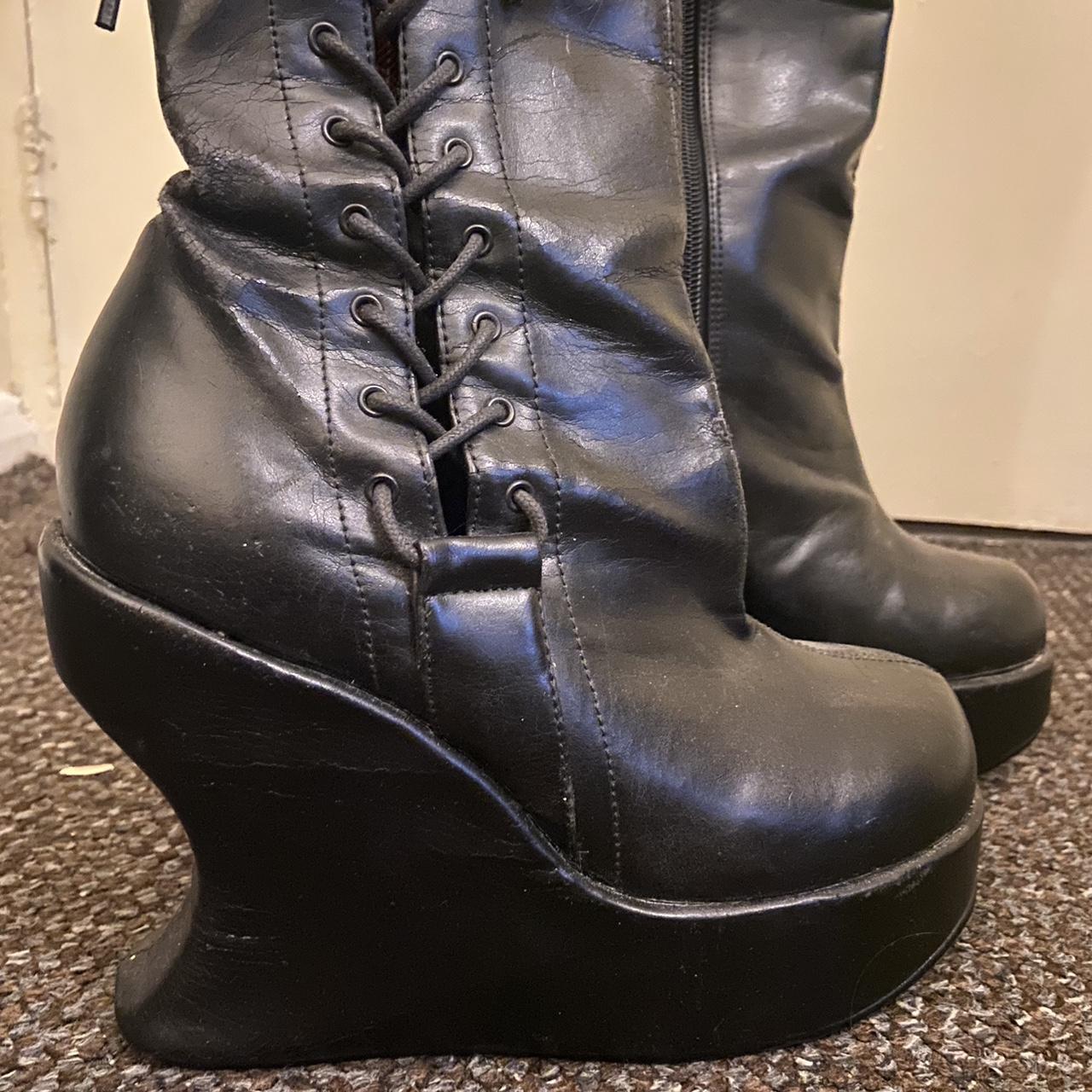 Demonia Bravo 100 Boots Repop as sadly didn’t fit... - Depop