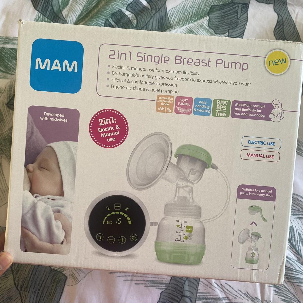 Mam 2 in 1 Single Breast Pump | Really good for new... - Depop