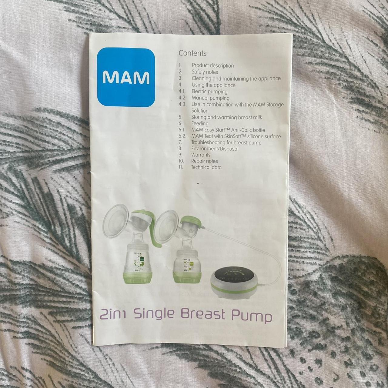 Mam 2 in 1 Single Breast Pump | Really good for new... - Depop